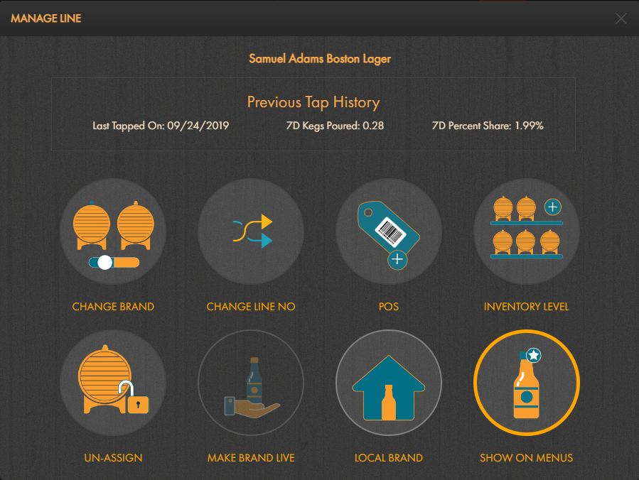 Product Management Widget